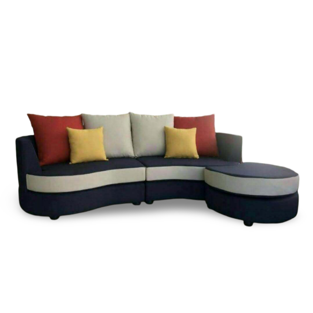 Modern Design 3 Seater L Shape Sofa - Luzano Furniture
